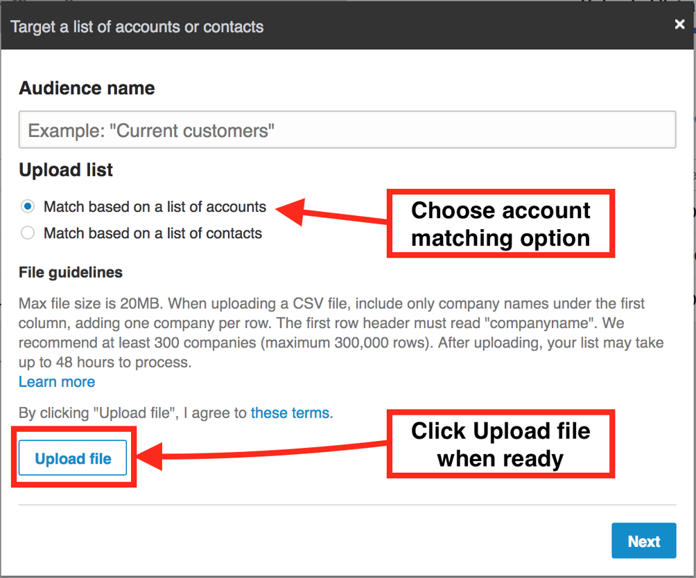 Your Ultimate Guide to LinkedIn Matched Audiences: Account Matching